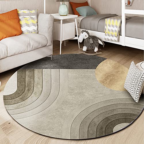 Custom Doormat Indoor Area Rug Carpet Personalized Design with Text Photo Logo Image Housewarming Gift Non-Slip Washable Floor Bath Mat Suit for Home Garden Office Entry Decorative (Circular - 31.5")