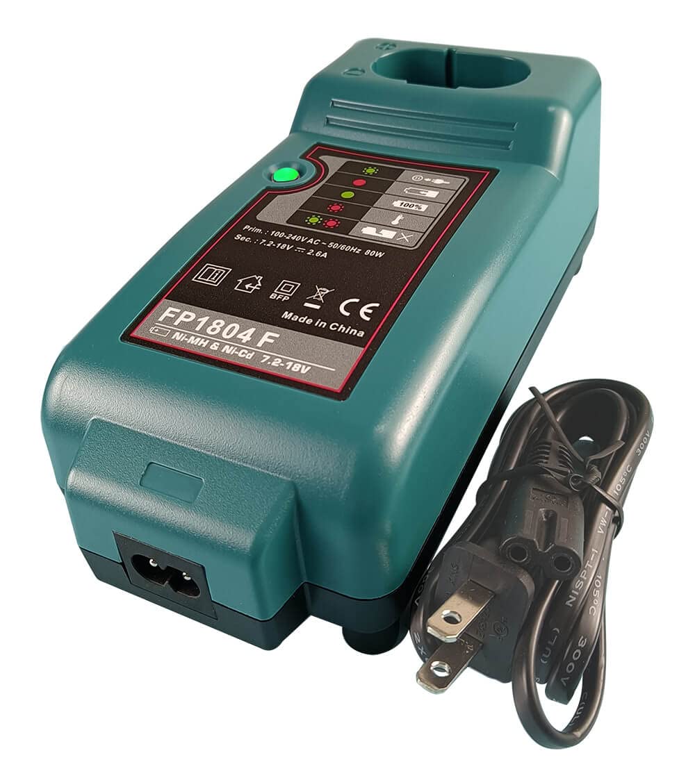 Anoitd Replacement Battery Charger for Makita 7.2V-18V 2.5A NI-CD&NI-MH Battery DC1410/DC9700/DC9710/DC7100/DC711/1131032