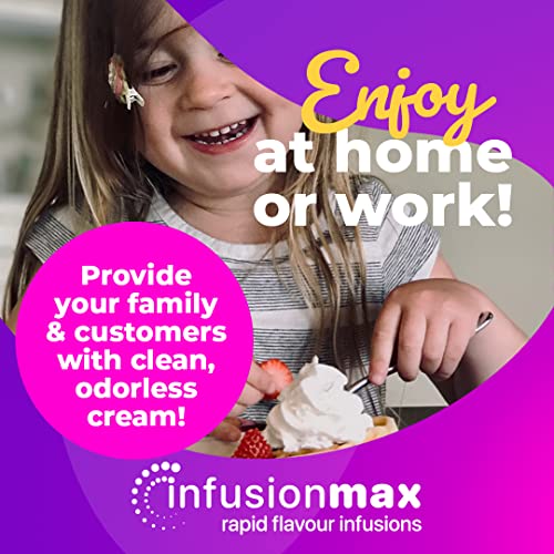 InfusionMax Elite Whipped Cream Chargers 600 packs (24 cartridges x 25 boxes), 9 grams Pure Culinary Gas, Compatible with Standard Whipped Cream Dispensers