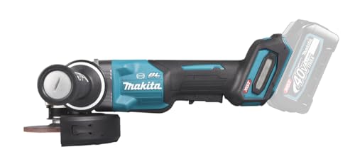 Makita GA047GZ 4.9-inch (125 mm) Rechargeable Disc Grinder, 40 V Max, Battery, Charger, and Case Sold Separately