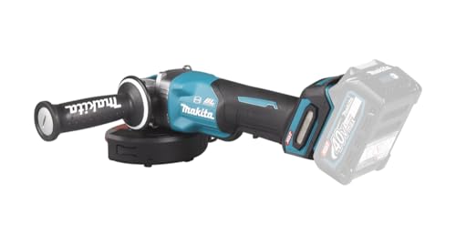 Makita GA047GZ 4.9-inch (125 mm) Rechargeable Disc Grinder, 40 V Max, Battery, Charger, and Case Sold Separately
