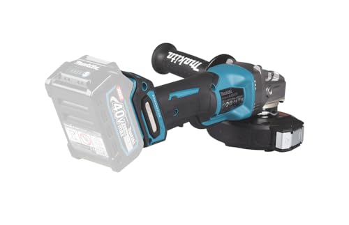 Makita GA047GZ 4.9-inch (125 mm) Rechargeable Disc Grinder, 40 V Max, Battery, Charger, and Case Sold Separately