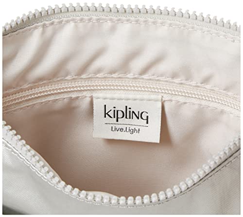 Kipling Women's Arto Small Crossbody, Lightweight Everyday Purse, Casual Shoulder Bag, Bright Metallic