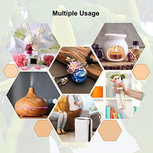 Vanilla Essential Oil Mumianhua Pure Vanilla Oil Essential Oil Vanilla Aromatherapy Oil for Skin, Hair, Diffuser, Soap Making, Candle Making, Cleaning 10ml