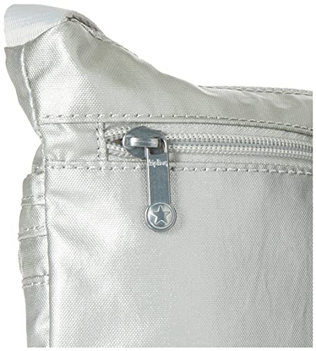 Kipling Women's Arto Small Crossbody, Lightweight Everyday Purse, Casual Shoulder Bag, Bright Metallic