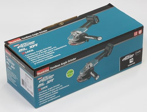 Makita GA047GZ 4.9-inch (125 mm) Rechargeable Disc Grinder, 40 V Max, Battery, Charger, and Case Sold Separately