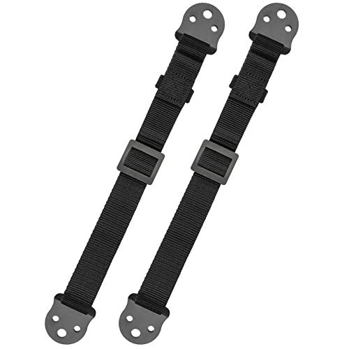 PERLESMITH TV Anti-tip Straps & Floating Wall Mounted Shelf AV Mount Shelf