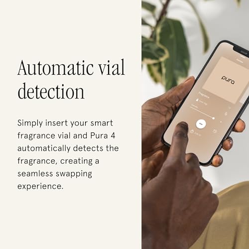 Pura Smart Home Air Diffuser Fragrance - Smart Home Scent Refill - Up to 120-Hours of Premium Fragrance per Refill - Clean Diffuser for Office & Apartment - 2 Pack, Vanilla Chiffon