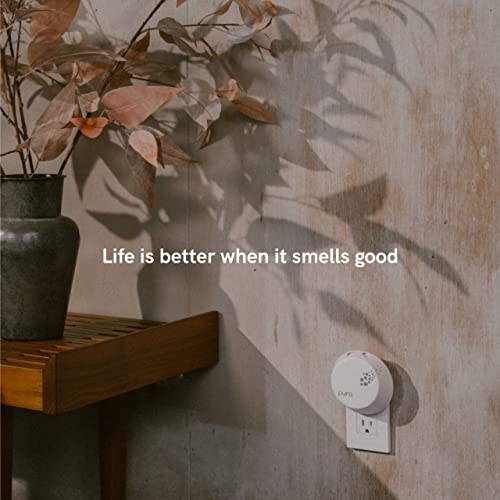 Pura Smart Home Air Diffuser Fragrance - Smart Home Scent Refill - Up to 120-Hours of Premium Fragrance per Refill - Clean Diffuser for Office & Apartment - 2 Pack, Vanilla Chiffon