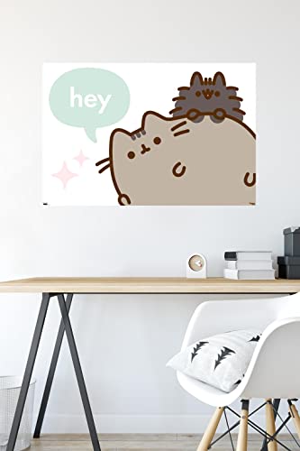 Trends International Pusheen - Hey Wall Poster