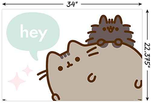 Trends International Pusheen - Hey Wall Poster