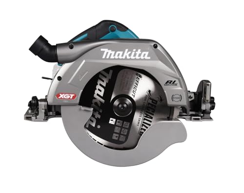 Makita HS011GZ 10.2 inch (260 mm) Rechargeable Circular Saw, 40 V Max, Battery and Charger Sold Separately, Blue