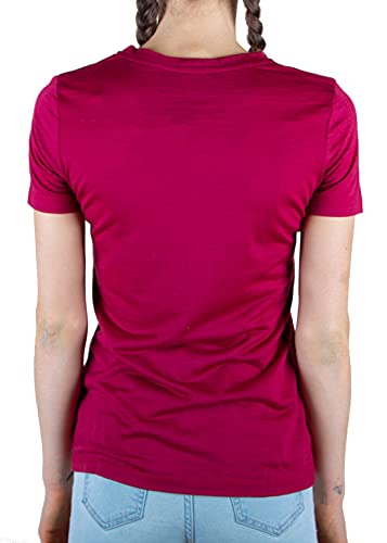 Merino 365 Women's Merino Crew T-Shirt Short Sleeve, MD, Red
