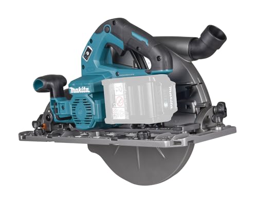 Makita HS011GZ 10.2 inch (260 mm) Rechargeable Circular Saw, 40 V Max, Battery and Charger Sold Separately, Blue