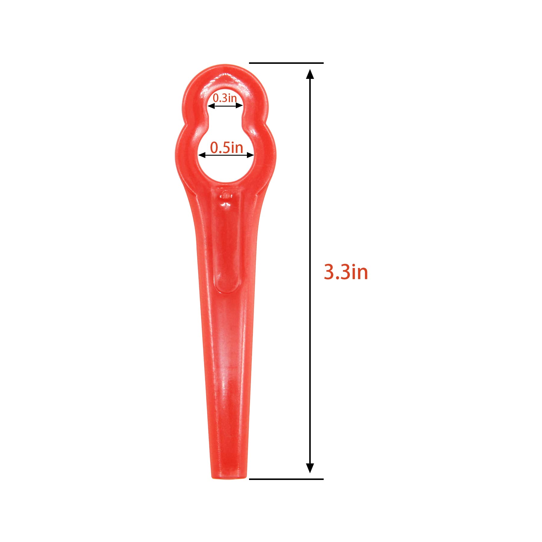 Plastic Machine Trimming Blades Fit for STIHL Polycut 2-2 Polycut 3-2 Grass Trimmer FSA 45 57 FSE 52,Sun Joe 24V-GT10, Redback Swift 40V, Replace for 4008 007 1000 Weed Eater Blades Grass Cutter Tool