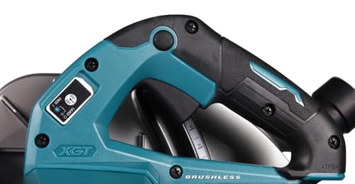 Makita HS011GZ 10.2 inch (260 mm) Rechargeable Circular Saw, 40 V Max, Battery and Charger Sold Separately, Blue