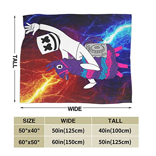 WKSFHCSG Blanket Flannel Picnic Throw Blanket All Season Plush Decor Sofa Comfort Warm Throw Teens Adults Blanket for Bed Living Room 50'' x 40'' -1