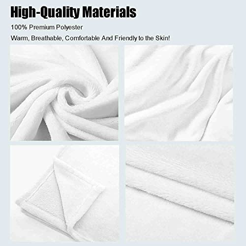 Fleece Throw Blanket for Couch Naked Waifu Zero Two Fuzzy Warm Soft Luxury Faux Fur Blankets and Throws for Bed Sofa 40x50 Inches