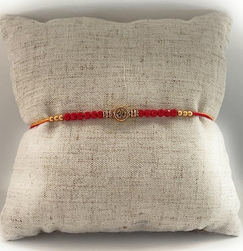 Rakhi Gift Set (Om&RedBeads)