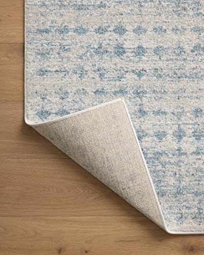 Loloi II Kamala Collection KAM-04 Sky/Dove, Transitional 2'-3" x 3'-10" Accent Rug