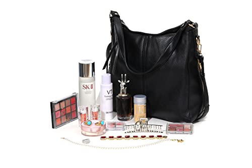 MIRRORLET Women’s Long Handle Bag (RED) with three ZIPPERED POCKETS. Tote bag, Shoulder bag for working and informal activities. (Environmentally friendly non leather from animals’ skin).