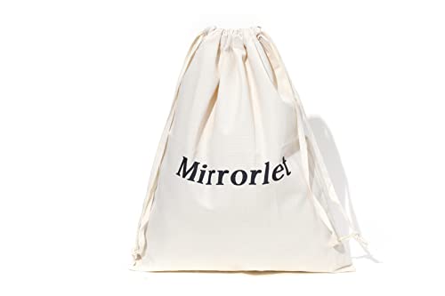 MIRRORLET Women’s Long Handle Bag (RED) with three ZIPPERED POCKETS. Tote bag, Shoulder bag for working and informal activities. (Environmentally friendly non leather from animals’ skin).