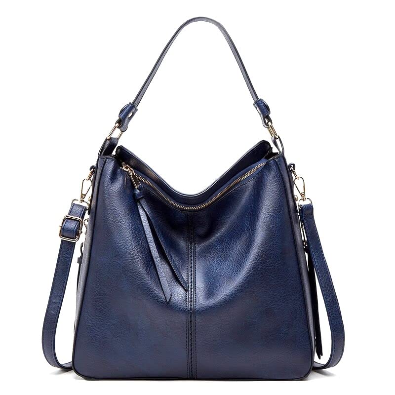 MIRRORLET Women’s Long Handle Bag (RED) with three ZIPPERED POCKETS. Tote bag, Shoulder bag for working and informal activities. (Environmentally friendly non leather from animals’ skin).