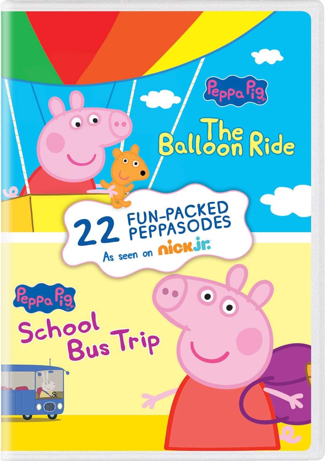 Peppa Pig: The Balloon Ride / School Bus Trip [DVD]