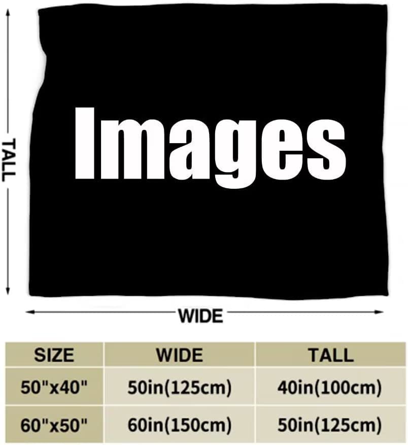 Cartoon Anime Throw Blanket Soft Light-Weight Warm All-Season Bed Blanket Sofa Office Throws for Kids Adults 50'' x 40'' -4