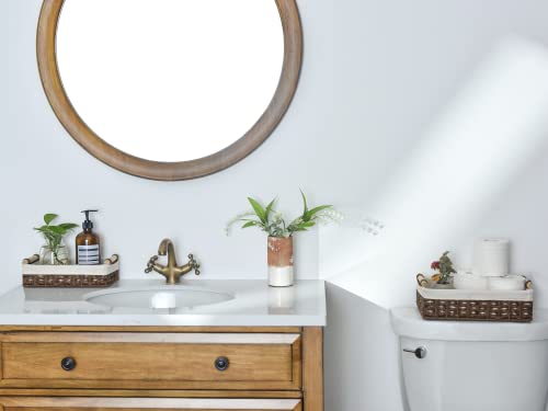 StorageWorks Open Home Storage Wicker Baskets