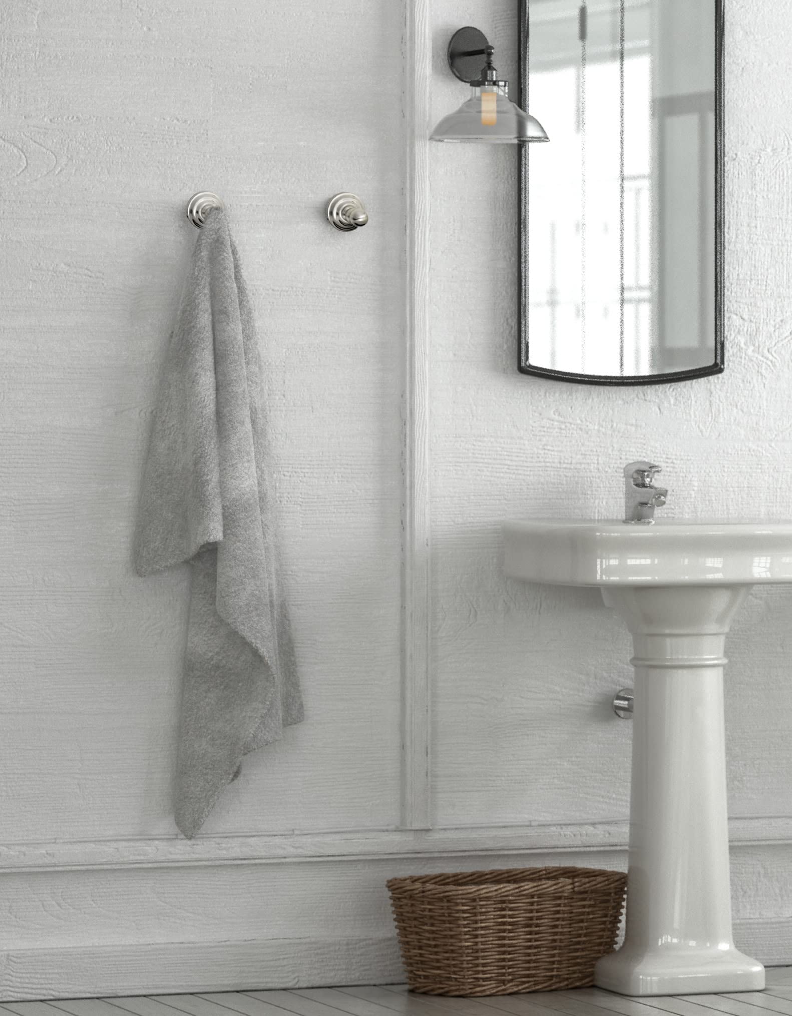 Design House 538389 Calisto Robe Hook, Satin Nickel, One Size