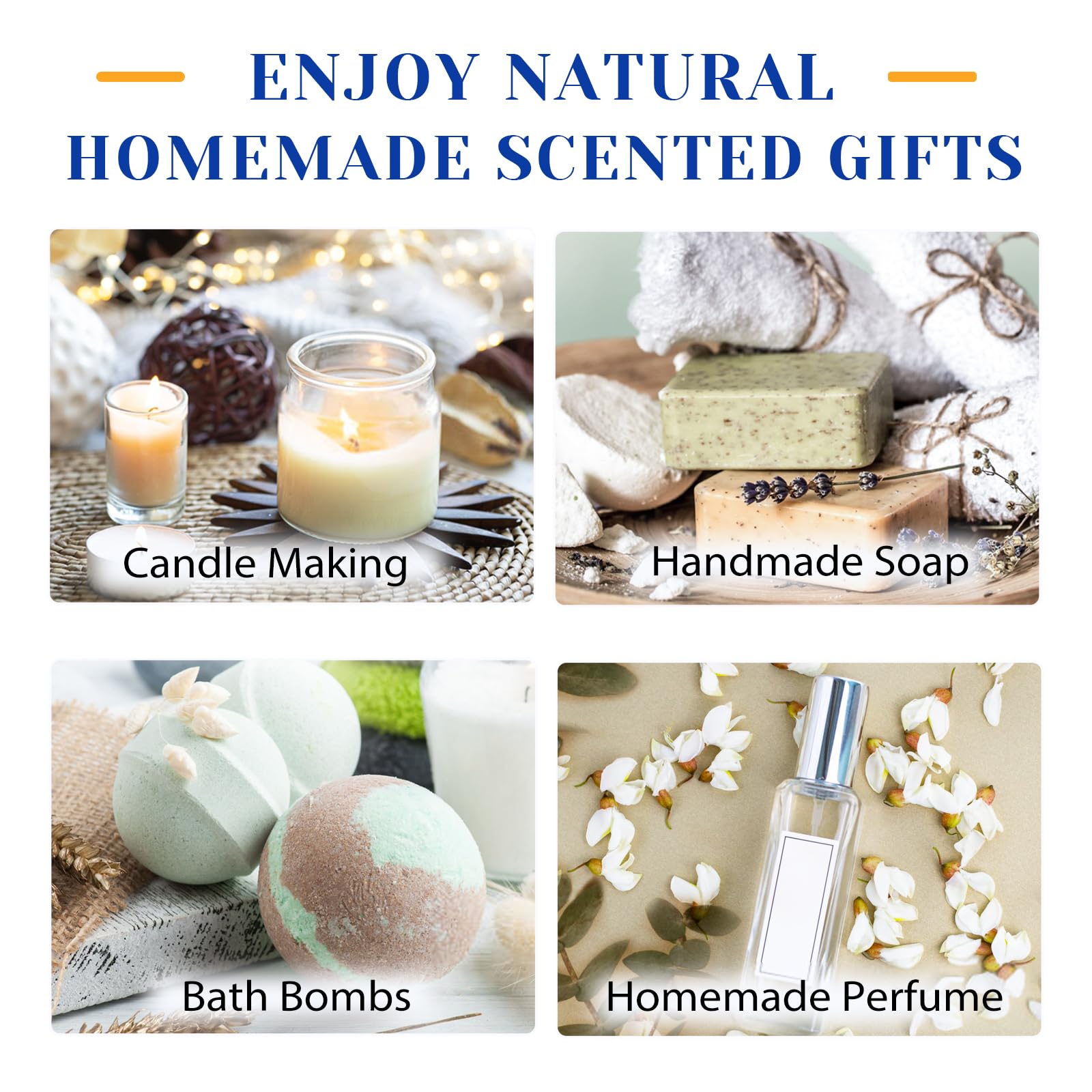 HIQILI Vanilla Essential Oil, Undiluted Natural Strong Fragrance Add in Skin Perfume, Unscented Lotion, Candle Soap Making Scent, Relax at Home with Diffuse Warm Sweet Aroma-100ML