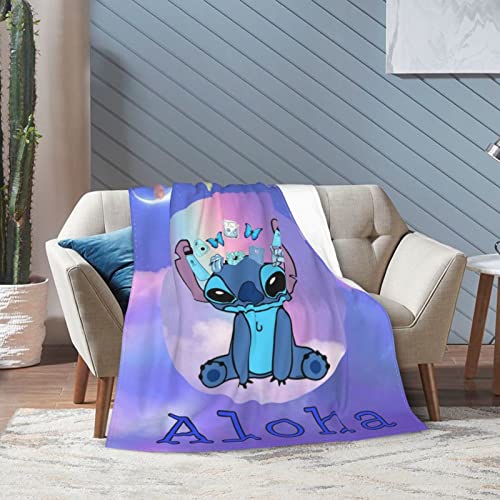 Super Soft Blanket, Unisex Throw Blanket Flannel Blankets for Bedding Couch Sofa Living Room Throws All Season 3-60"x50"