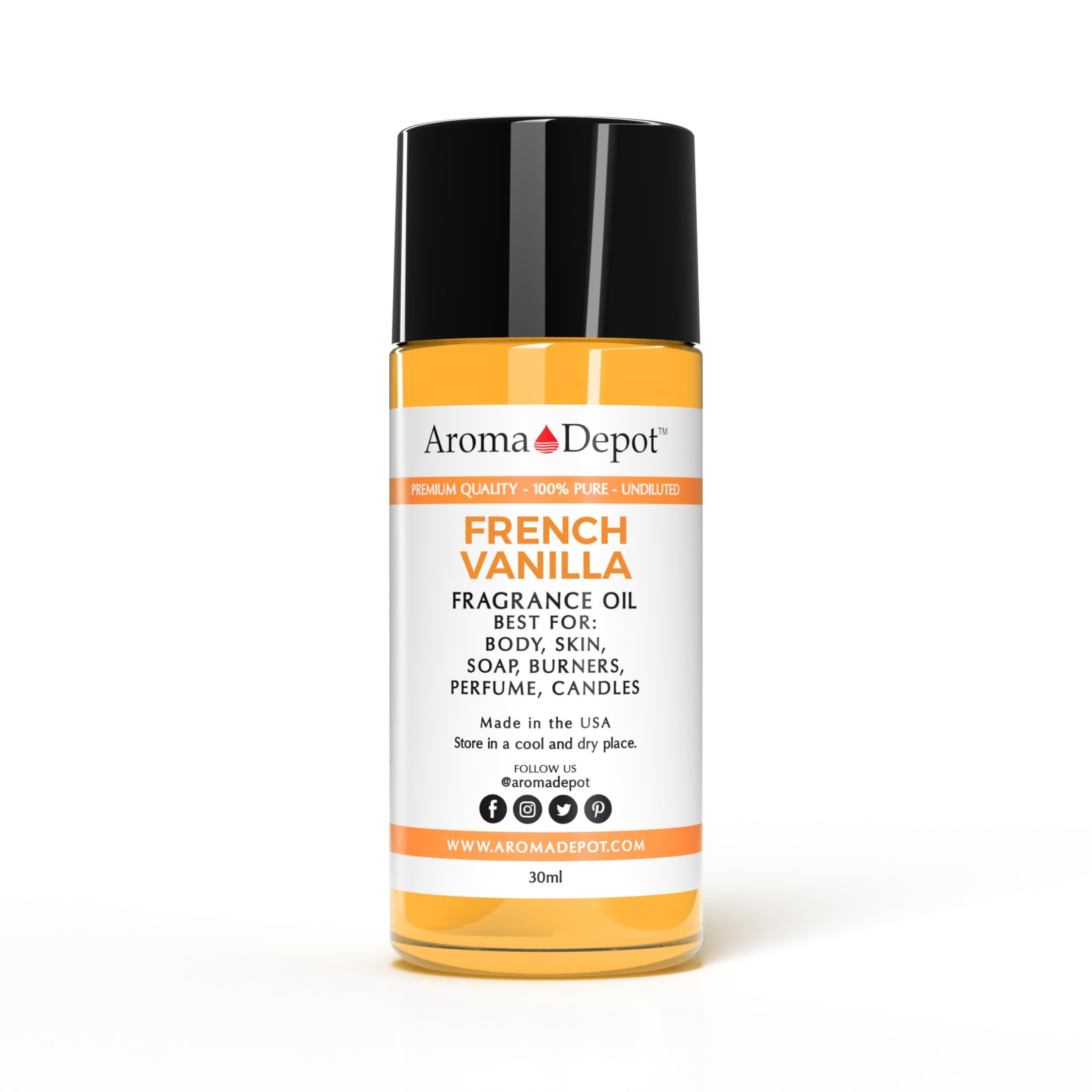 30ml. French Vanilla Roll-on Perfume/Skin Body Fragrance Oil. Our Interpretation, Pure-Uncut. Add a Few Drops to Your Aromatherapy Diffuser. Smell Good All Day, Any Day!
