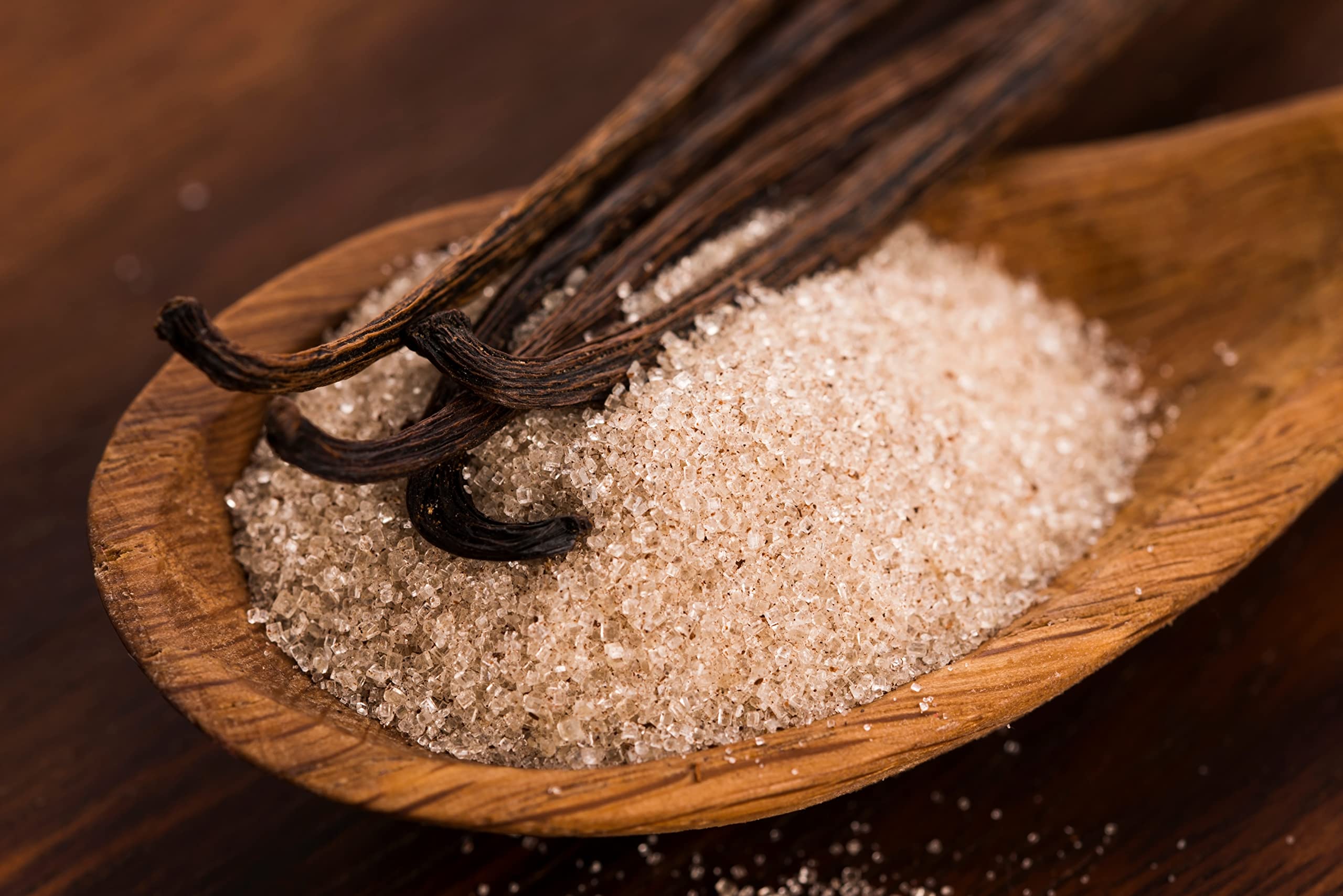 Pure Vanilla Bean Sugar - Made with Real Madagascar Pods & Pure Cane Sugar - For Cooking, Baking, & Additional Flavoring - A Sweet Substitute for Extract, Paste & Beans - 12 Oz