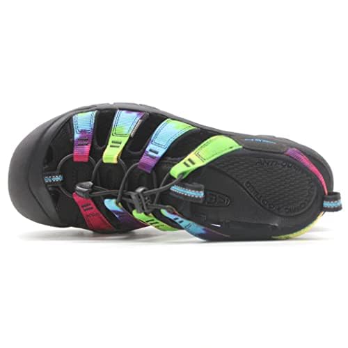 KEEN Women's Newport H2 Closed Toe Water Sandals, Original Tie Dye, 9