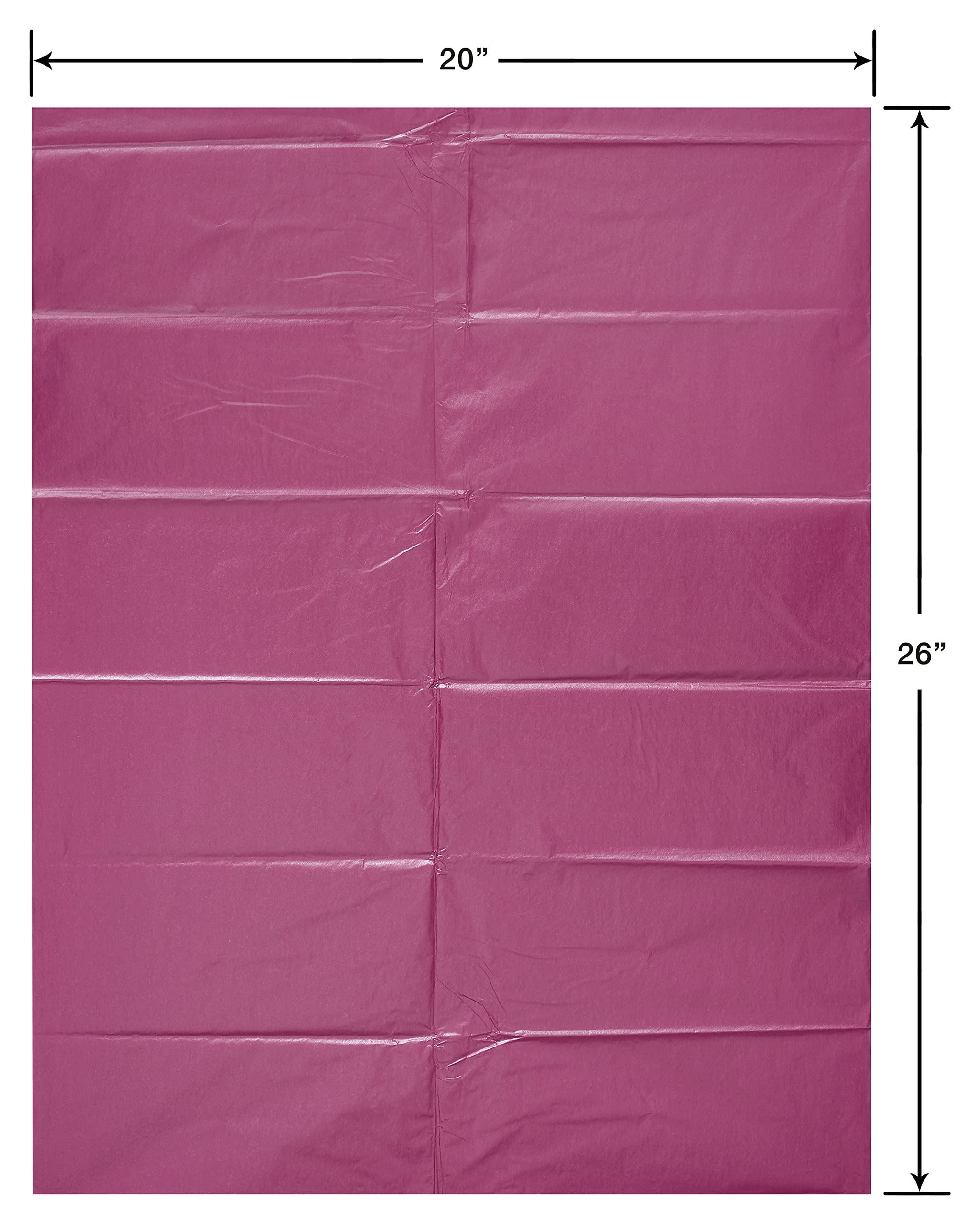 Papyrus Sparkle Pink Tissue Paper for Gifts, Decorations, Crafts, DIY and More (8-Sheets)
