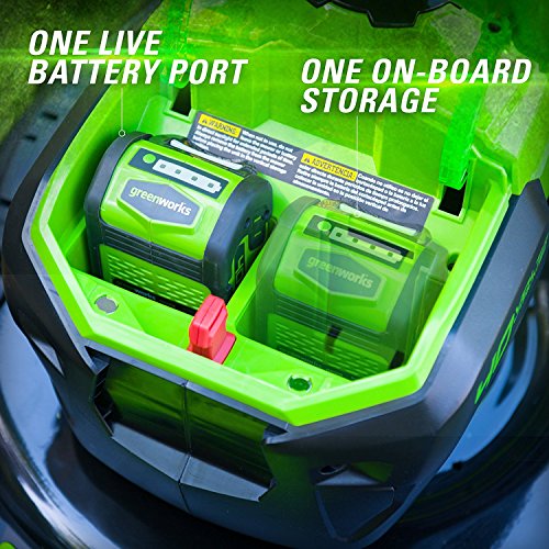 Greenworks 40V 21 inch Self-Propelled Cordless Lawn Mower, Battery Not Included MO40L02