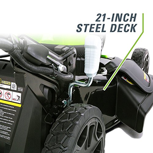 Greenworks 40V 21 inch Self-Propelled Cordless Lawn Mower, Battery Not Included MO40L02