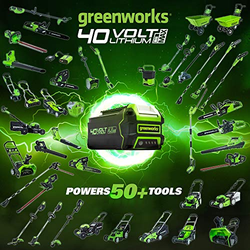 Greenworks 40V 21 inch Self-Propelled Cordless Lawn Mower, Battery Not Included MO40L02
