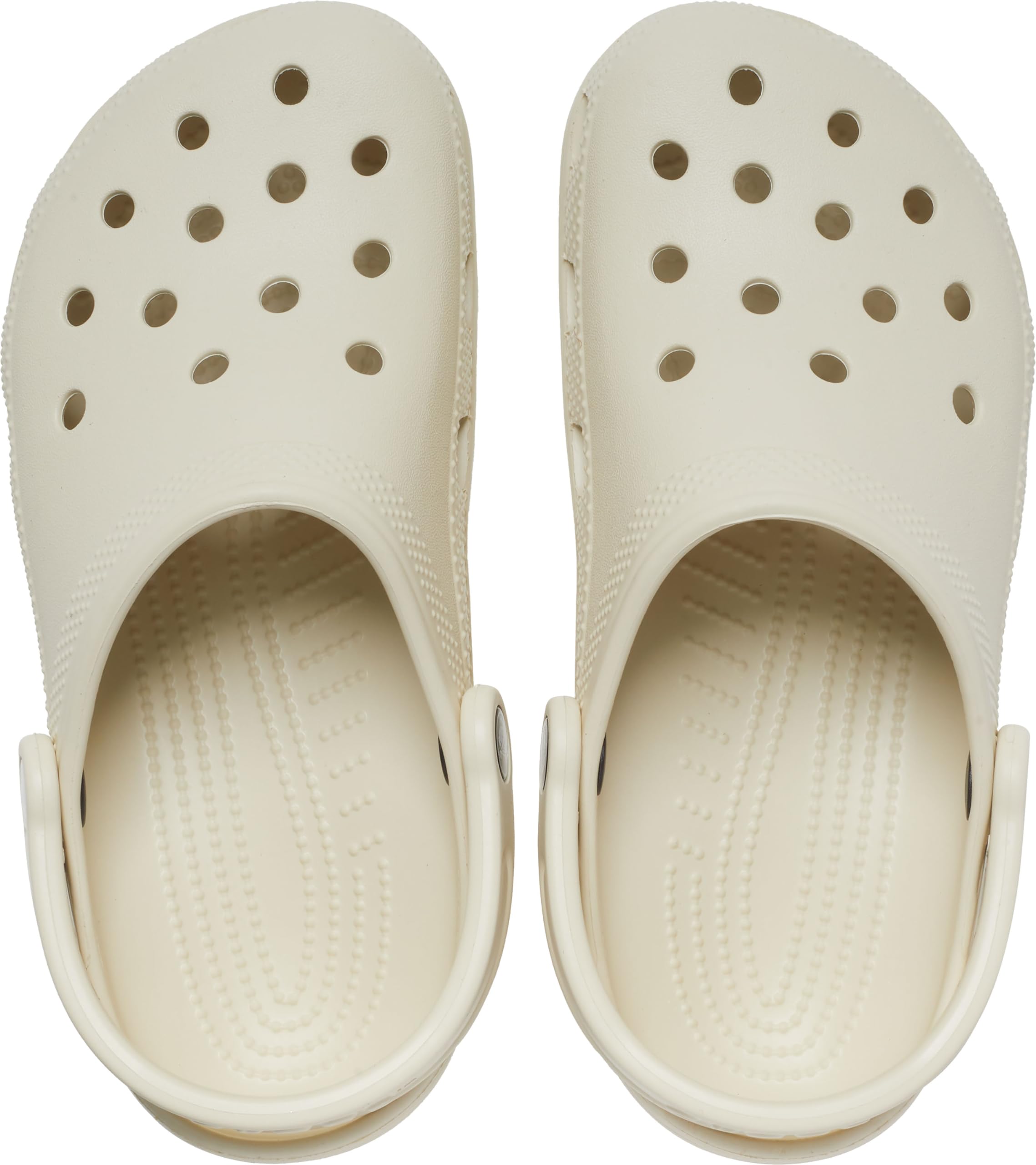 Crocs Unisex Classic Clogs, Bone, Numeric_10 US Men