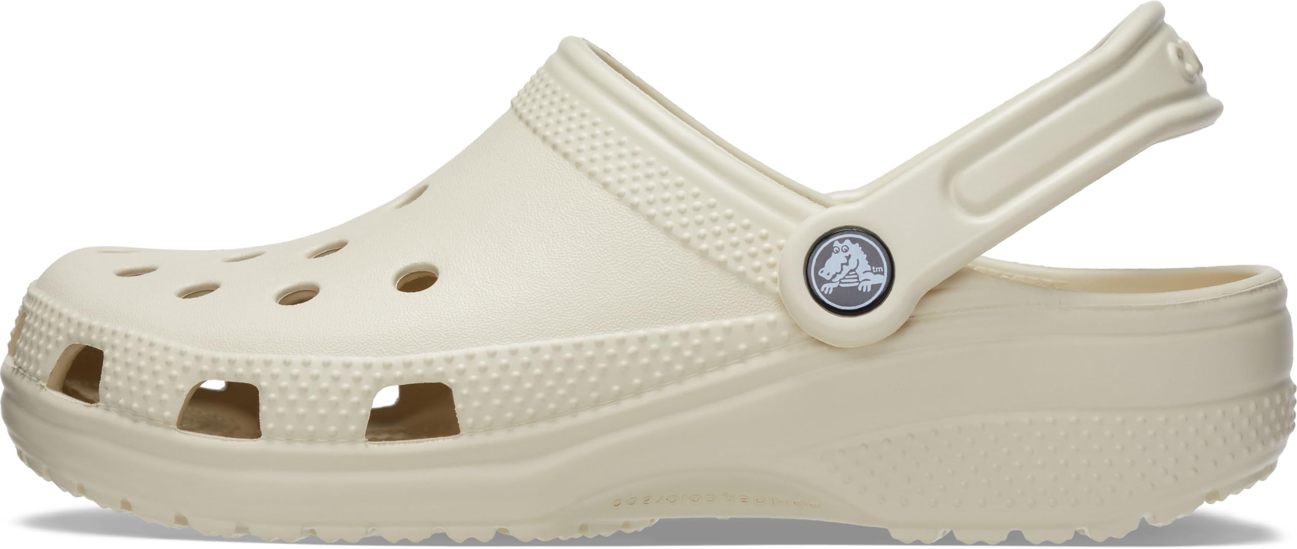 Crocs Unisex Classic Clogs, Bone, Numeric_10 US Men