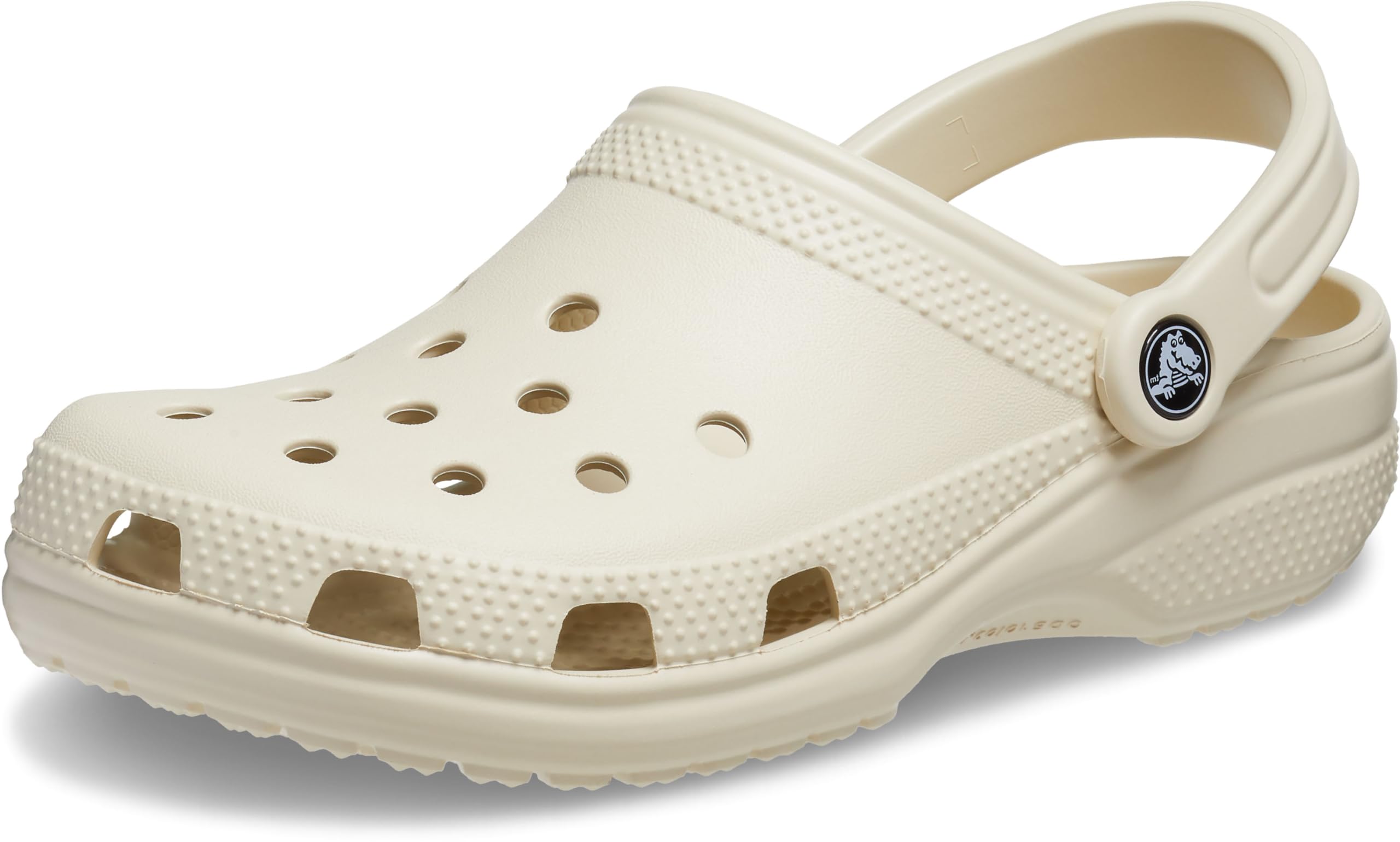 Crocs Unisex Classic Clogs, Bone, Numeric_10 US Men