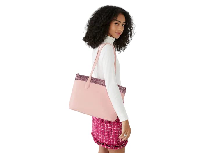 Kate Spade New York Flash Glitter Tote (Pink)
