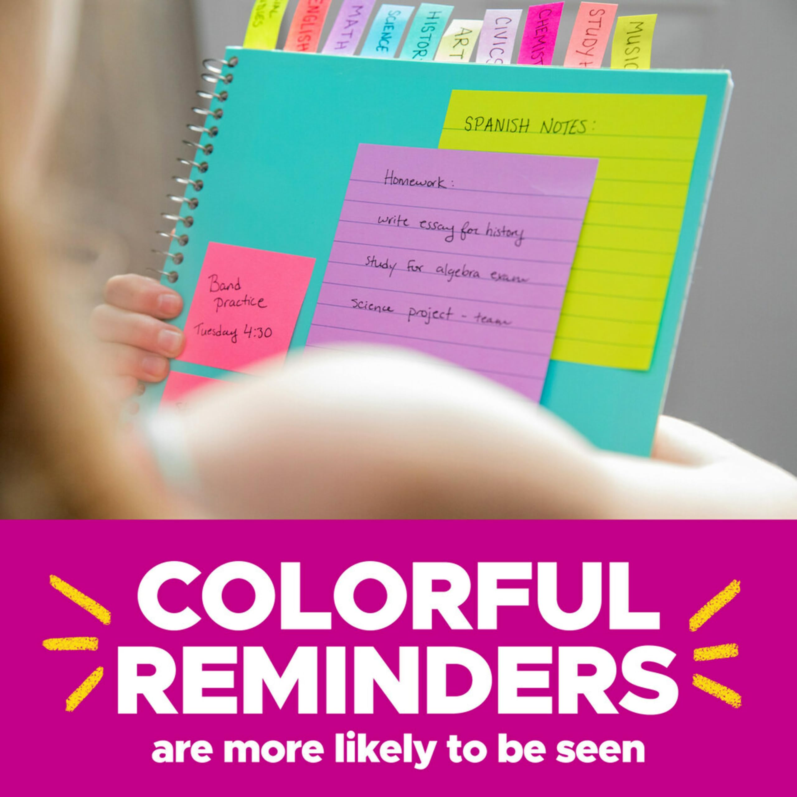 Post-it Mini Notes, 1.5 in x 2 in, 18 Pads, America's #1 Favorite Sticky Notes, Poptimistic Collection, Bright Colors, Clean Removal, Recyclable (653-18AU)