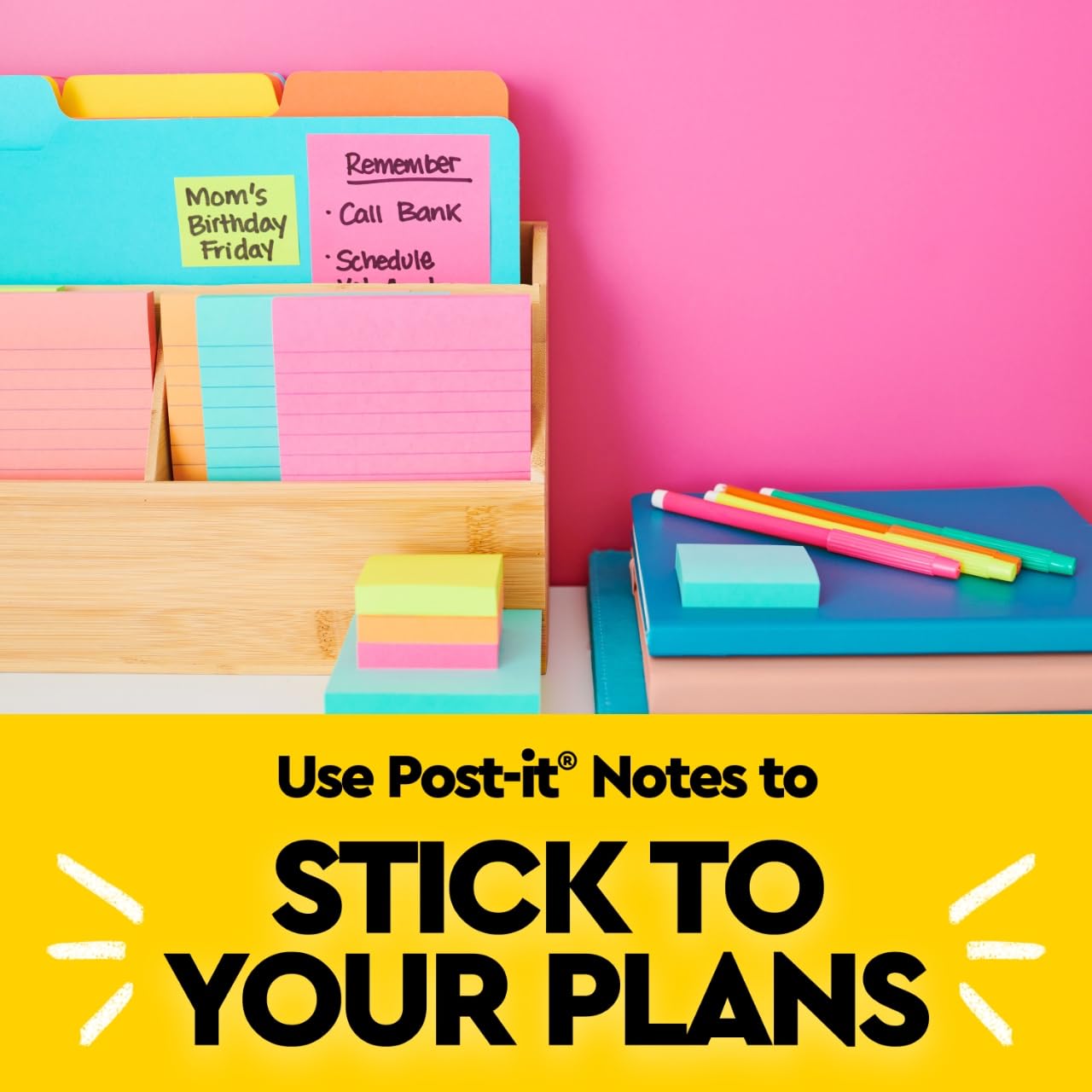 Post-it Mini Notes, 1.5 in x 2 in, 18 Pads, America's #1 Favorite Sticky Notes, Poptimistic Collection, Bright Colors, Clean Removal, Recyclable (653-18AU)