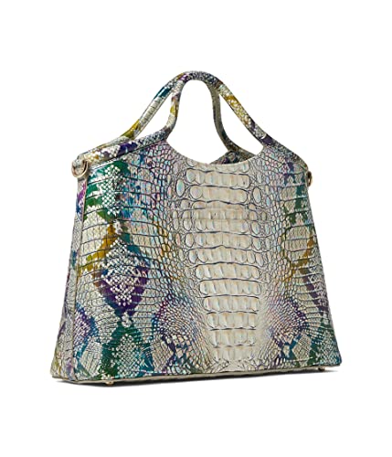BRAHMIN Ombre Melbourne Elaine Satchel Spellbound One Size