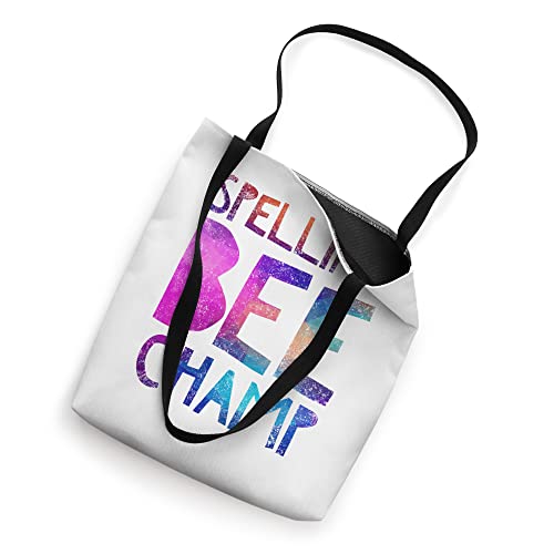 Spelling Bee Champ - Word Nerd Genius Quote Saying - Spell Tote Bag