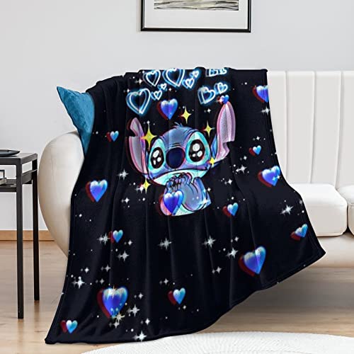 Anime Blankets Ultra-Soft Throw Blanket for Couch, Plush Cozy Blankets for Sofa Bed Lightweight Blankets 40"x50"
