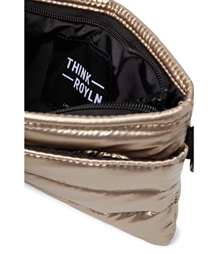 Think Royln Women's BUM BAG/CROSSBODY -THE ORIGINAL, Pearl Cashmere, Bronze, One Size